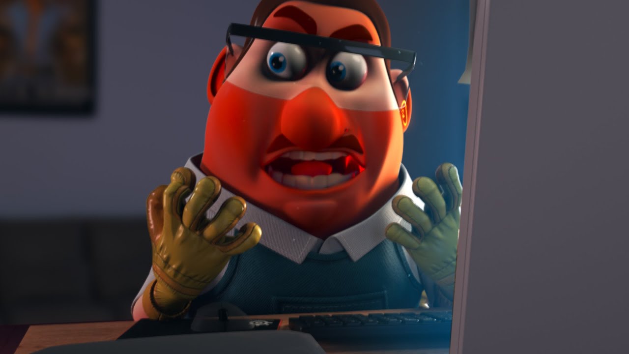 3D Cartoony animation - Blocking vs Final Render - YouTube