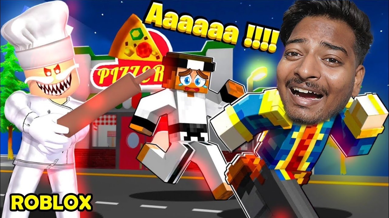 WE ESCAPE FROM PAPA PIZZA HORROR FACTORY| [ROBLOX HINDI GAMEPLAY] - YouTube