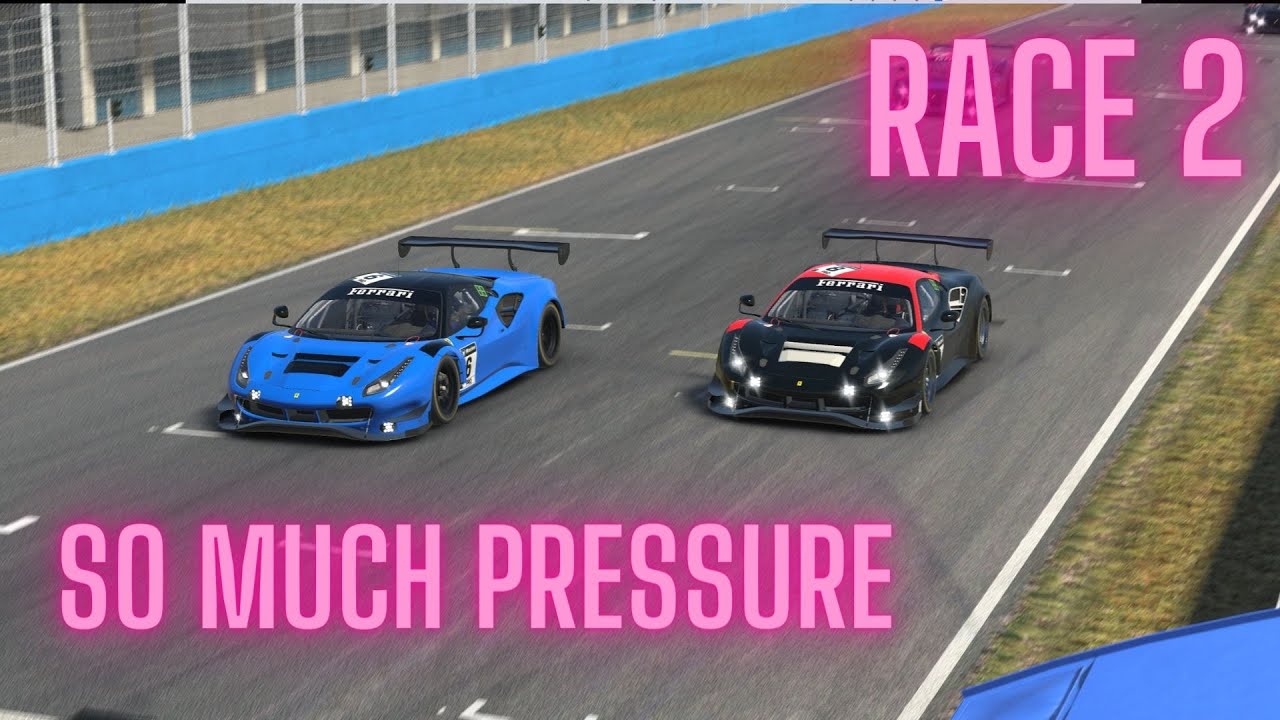 This was so intense. Ferrari GT3 Challenge | RACE 2 | Angel Nieto ...