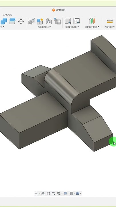 Fusion360 Part Modeling Tutorial-184. #design #3dmodeling #modelingtutorial #engineering# ...