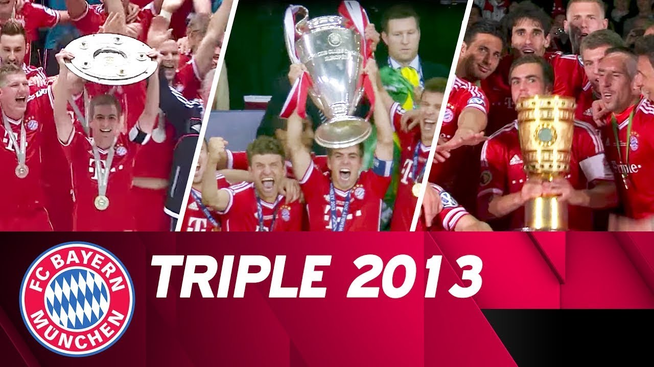 FC Bayern Munich Treble Winning Season 2012-13 Recap - YouTube