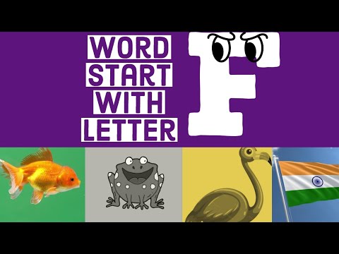 Letter "F" words with pictures | 15 words start with letter F ...