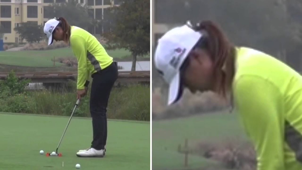 Lydia Ko's Signature Putting Path - YouTube