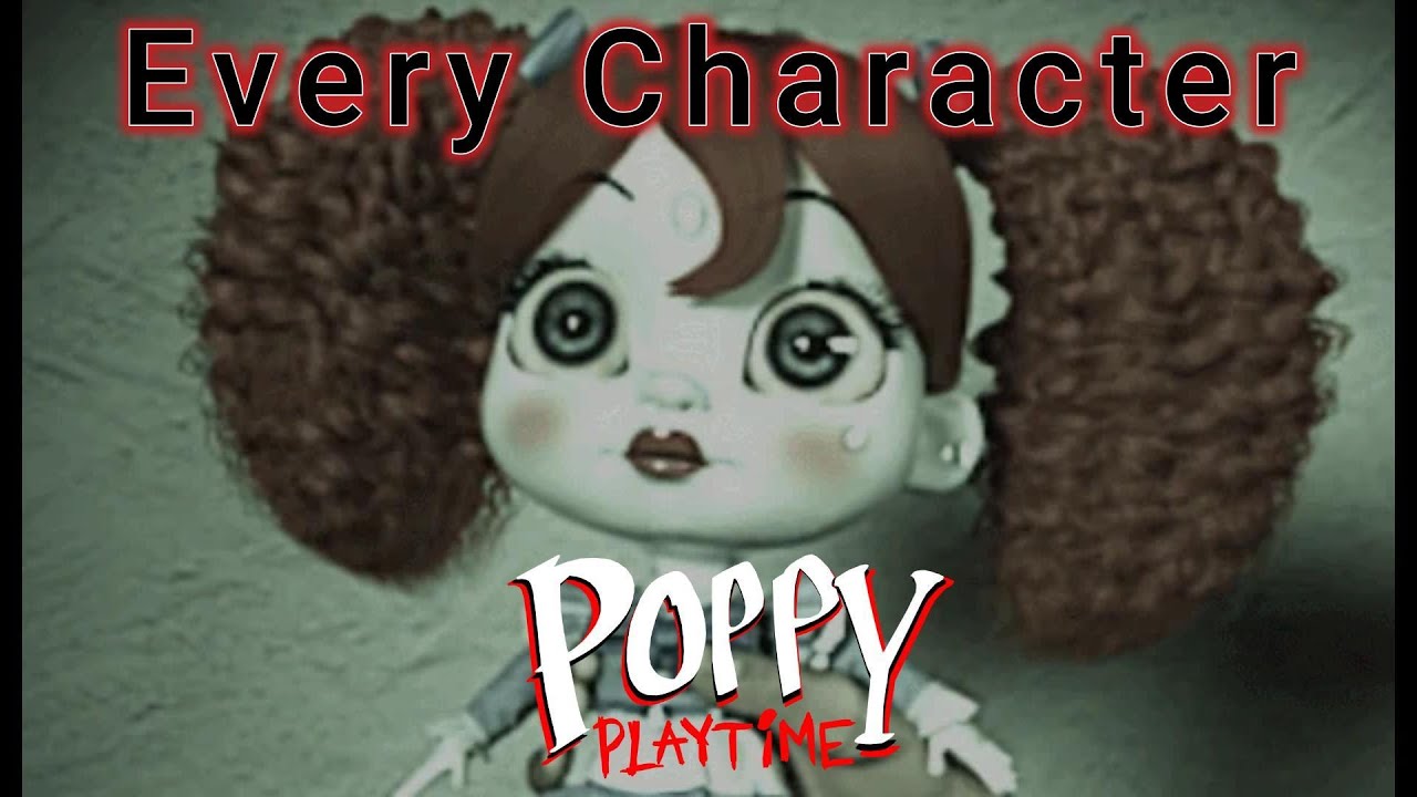 Every character in chapters 1-4 of Poppy Playtime - YouTube