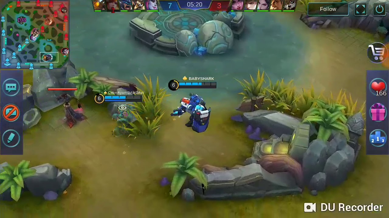 GG FANY EMBLEM FIGHTER,Mabar with baby shark - YouTube