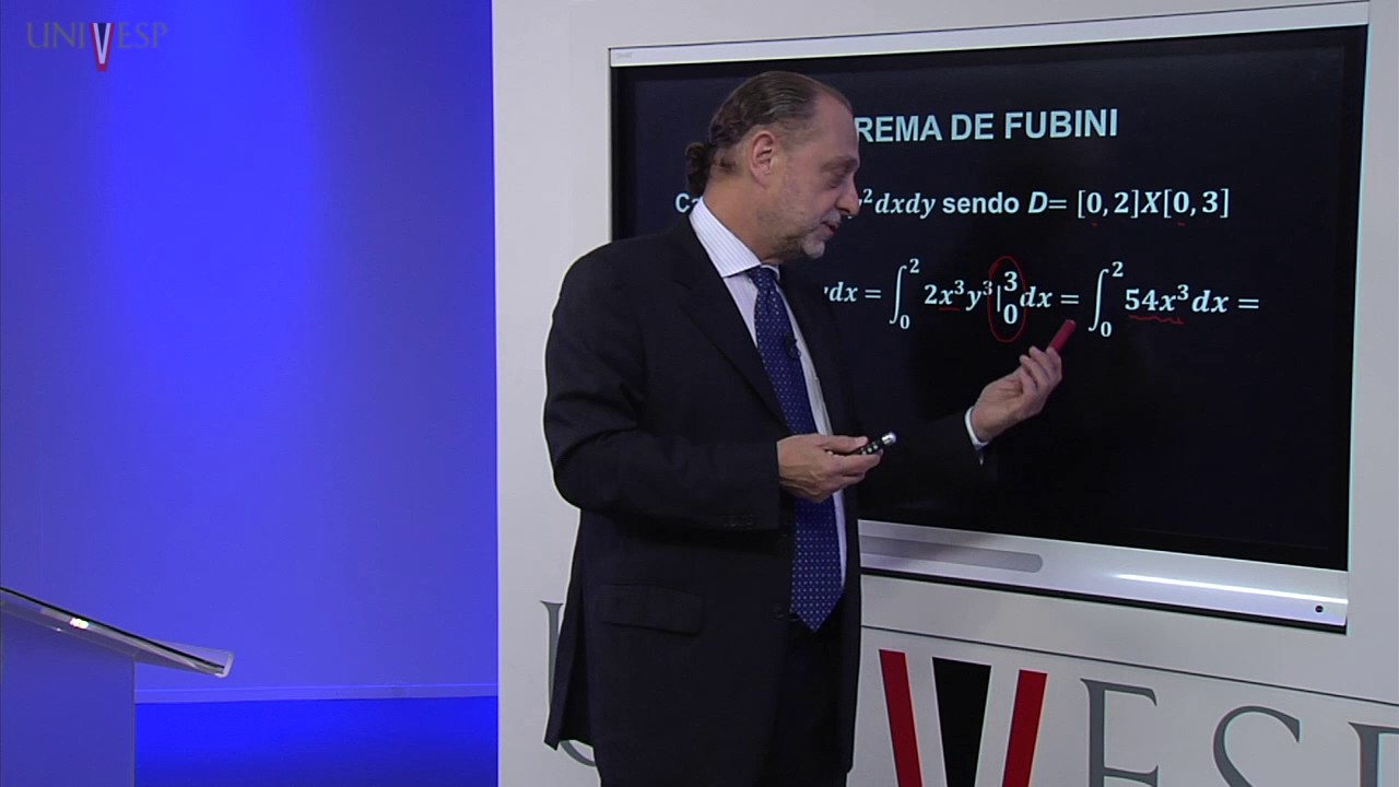 Cálculo II - Aula 07 - Teorema de Fubini (1) - YouTube