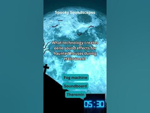 Spooky Soundscapes: The Tech Behind Eerie Halloween Ambiance | Tech ...