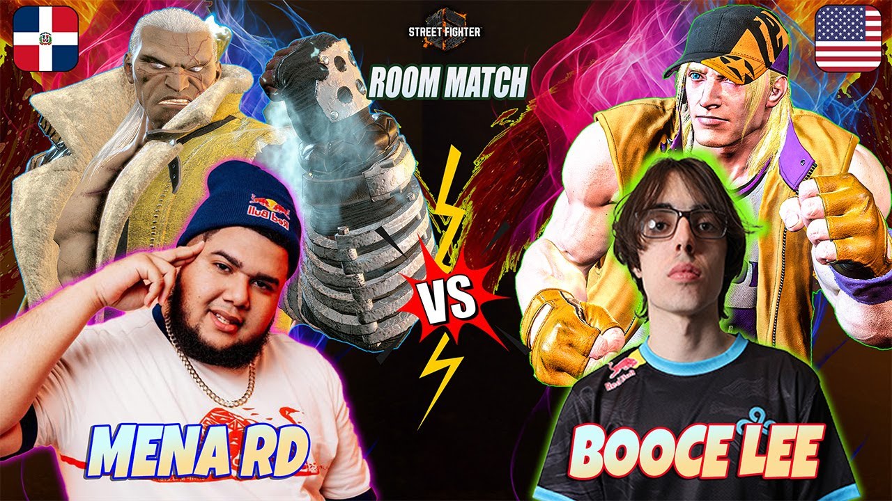 SF6 | MenaRD (M.Bison) vs BOOCE LEE (Terry) 👉 High-Level Street Fighter ...