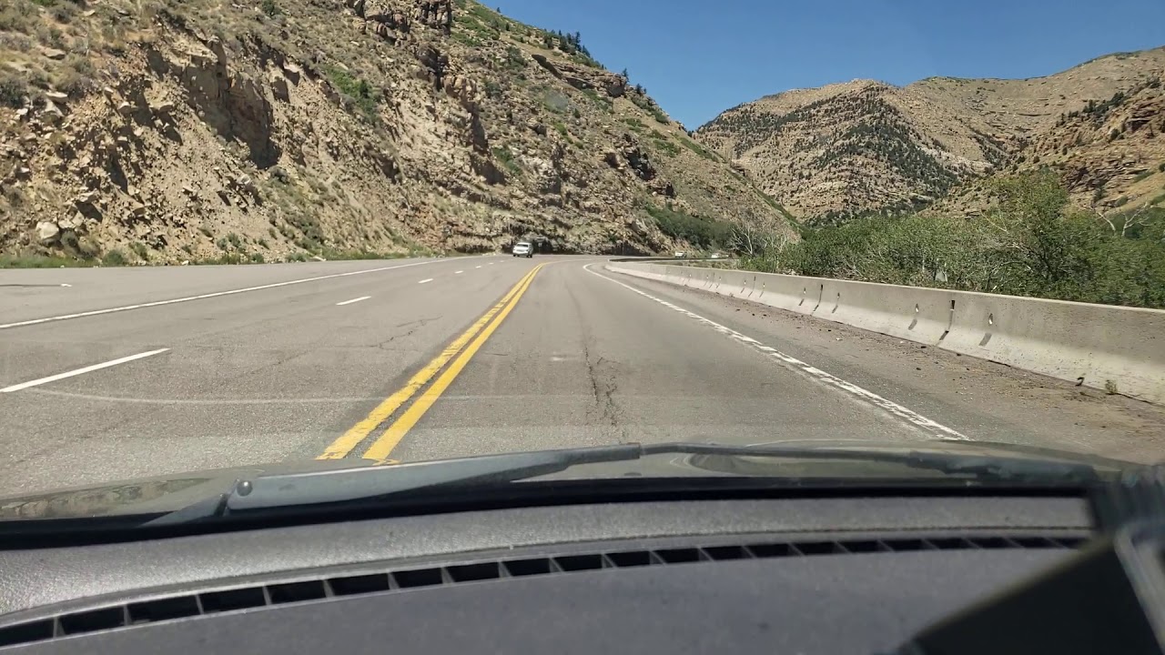 Driving in Rural Southern Utah Desert Mountains Car Road Trip POV - YouTube