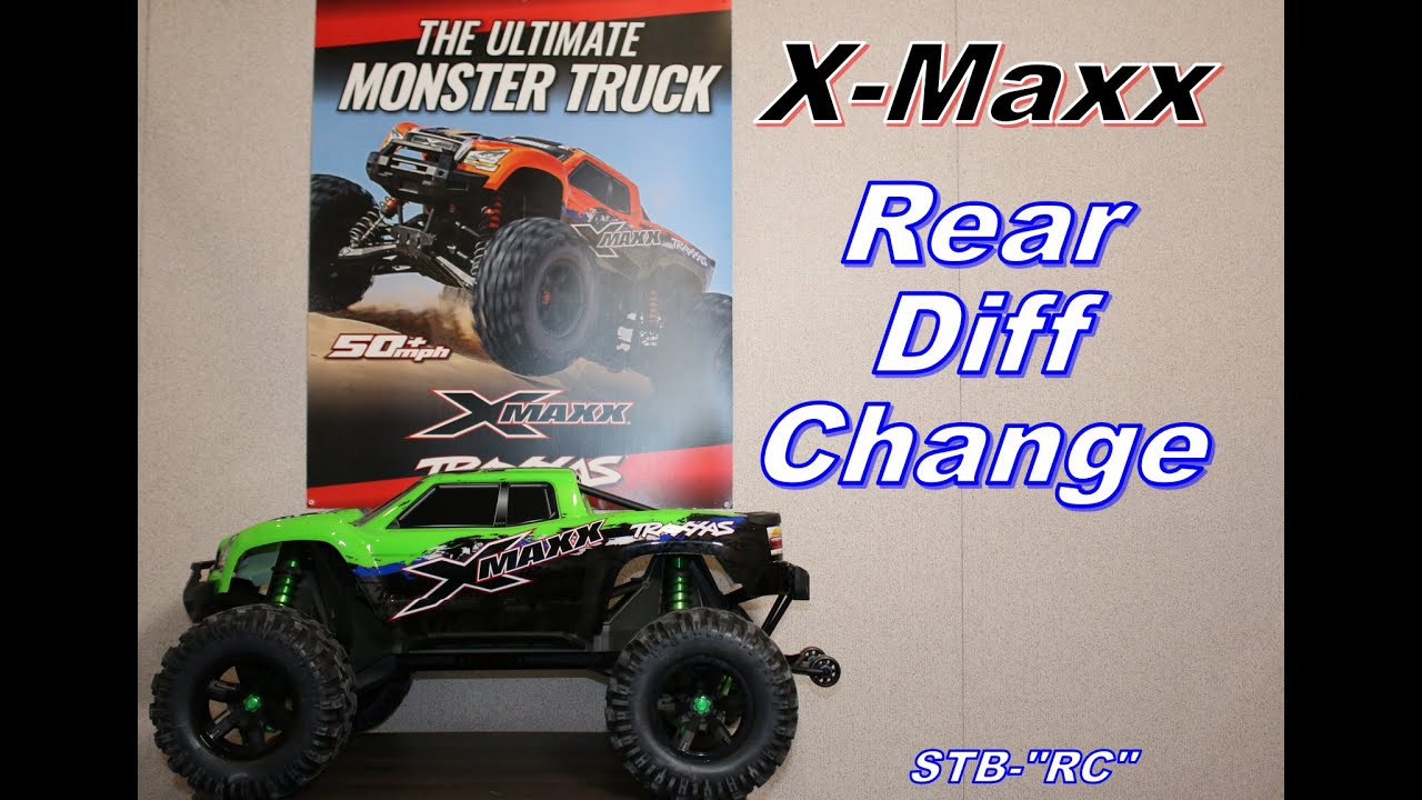 How To Remove XMaxx Rear Diff Step By Step Video - YouTube