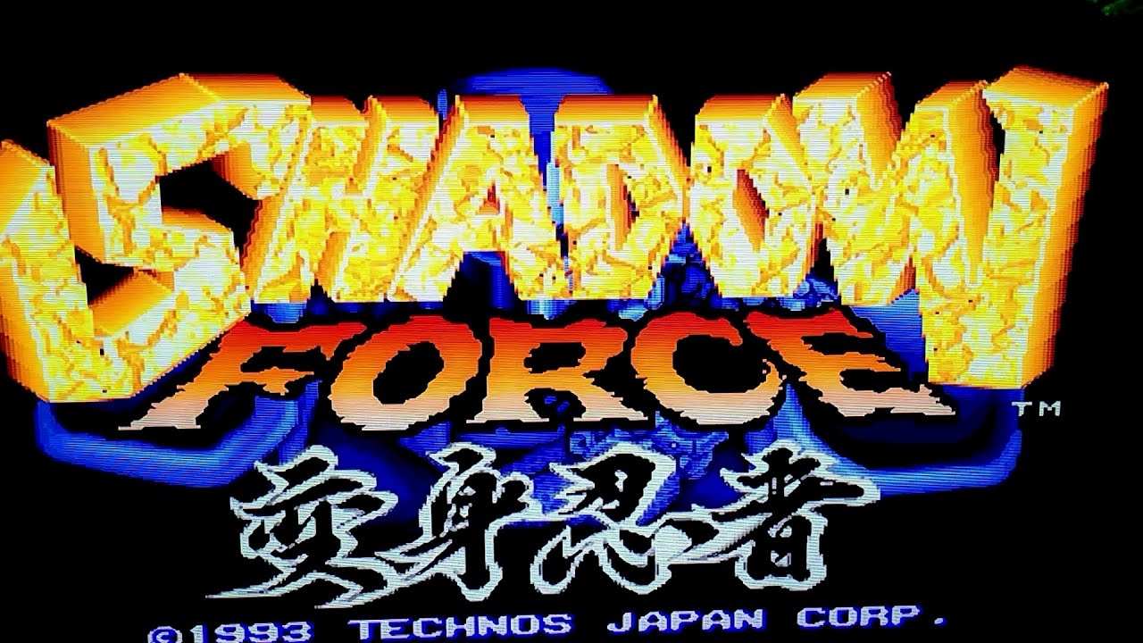 Shadow Force Arcade Game Gameplay, All Bosses - YouTube