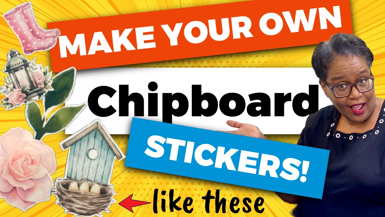 EASY STICKER MAKING TECHNIQUE! NO CUTTING MACHINE NEEDED! - YouTube