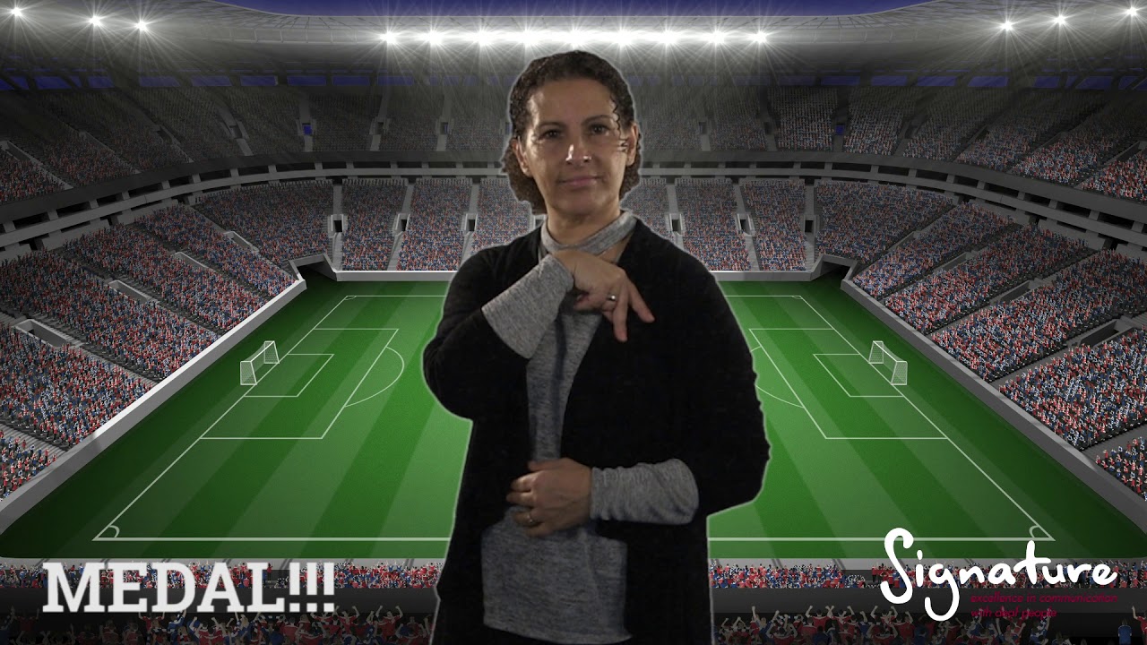 Learn how to sign Medal in British Sign Language - YouTube