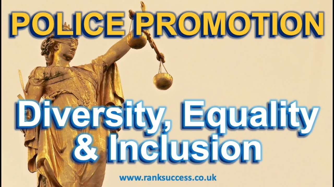 Blog Summary: Police Diversity, Equality & Inclusion Trilogy of Essays ...