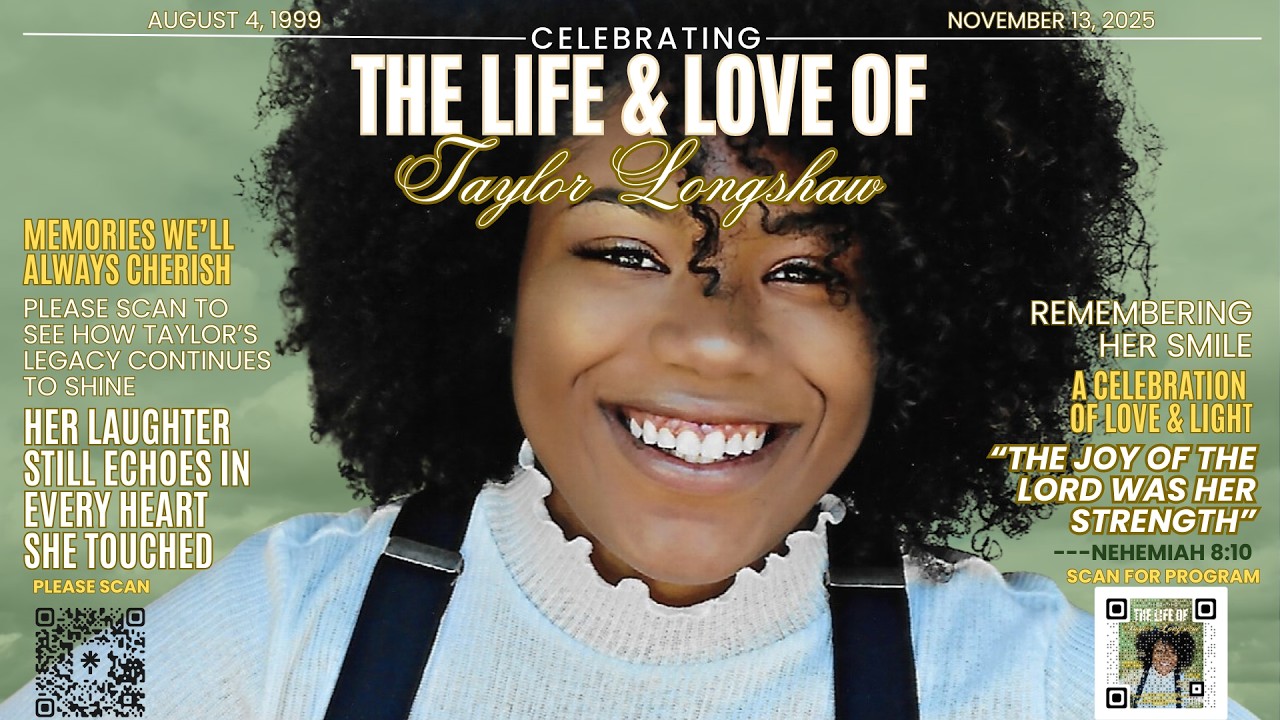 Celebration of Life - Taylor Longshaw (part 2) - YouTube