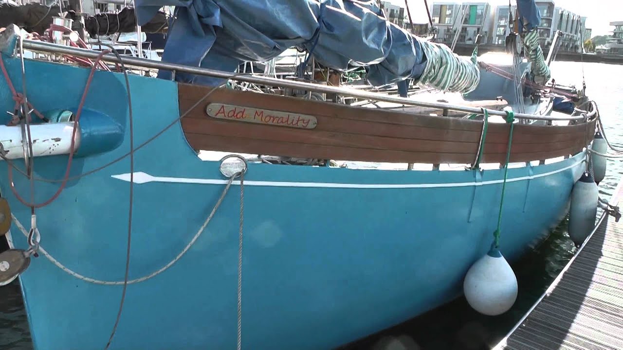 Steel Looe Lugger - Boatshed.com - Boat Ref#144754 - YouTube