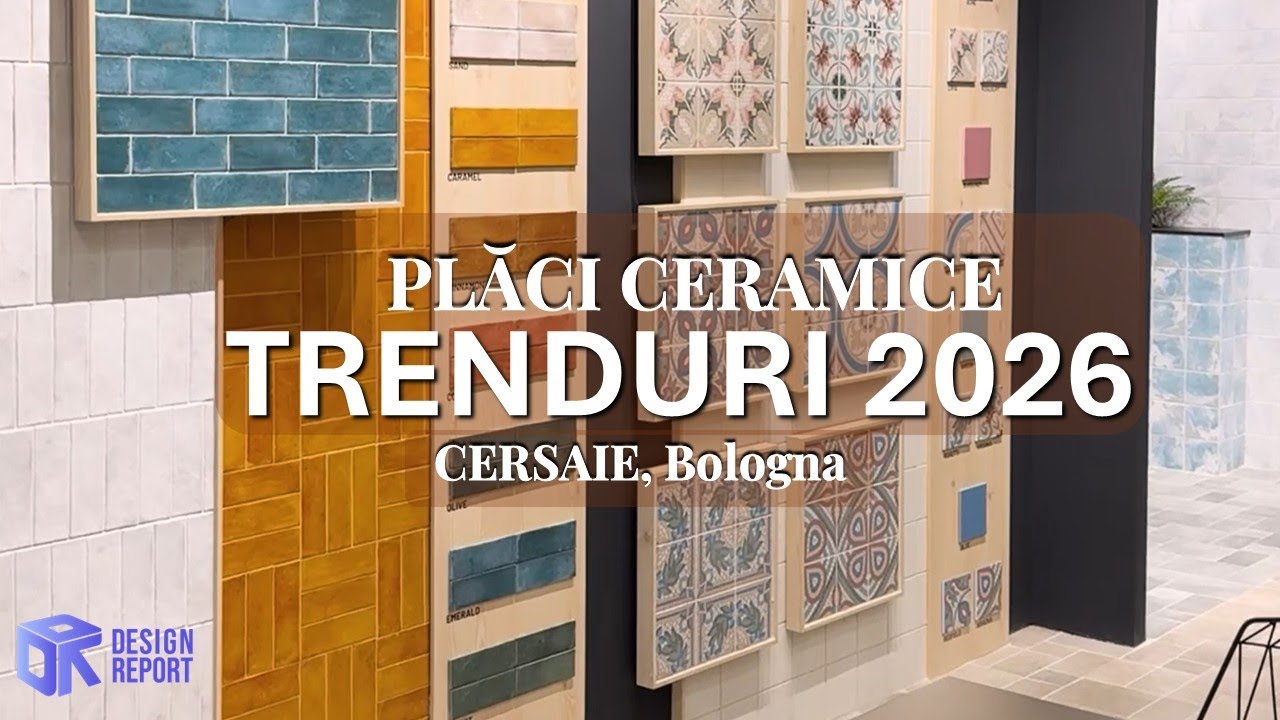 Trenduri 2026 în plăci ceramice. Ce am descoperit la CERSAIE Design ...