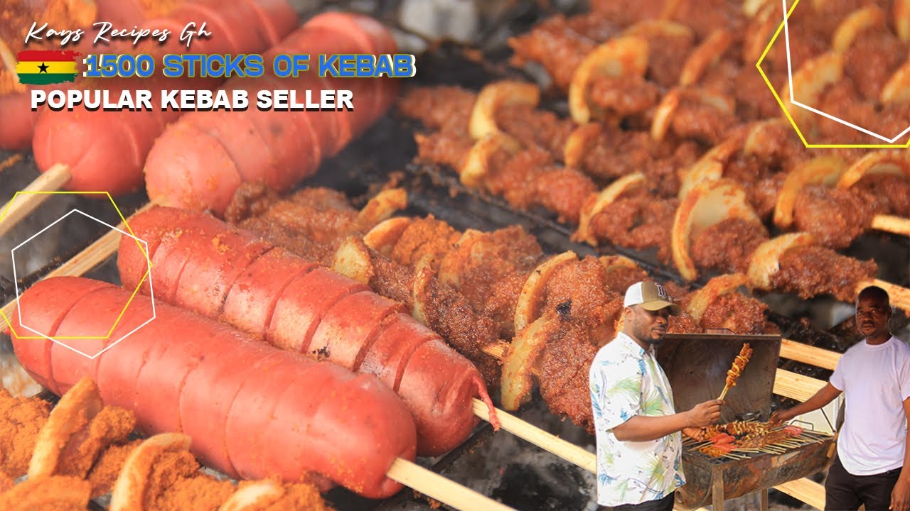 He Sell About 1500Sticks Of Kebeb Daily // I Interviewed The Biggest ...