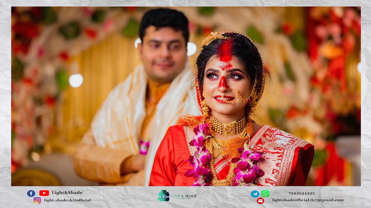 BEST BENGALI WEDDING TRAILER 2024 | SARALIPI & BRAHMADEB | LIGHT&SHADE ...