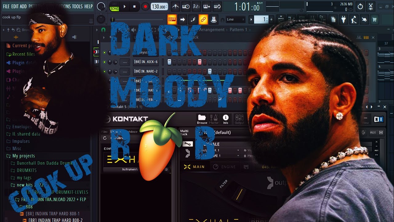 How To make A Dark moody RnB Beat in FL studio 20. - YouTube
