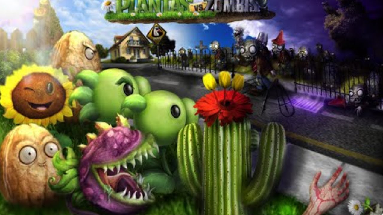 Plants vs Zombies Real Life Edition Mod Gamleplay - YouTube