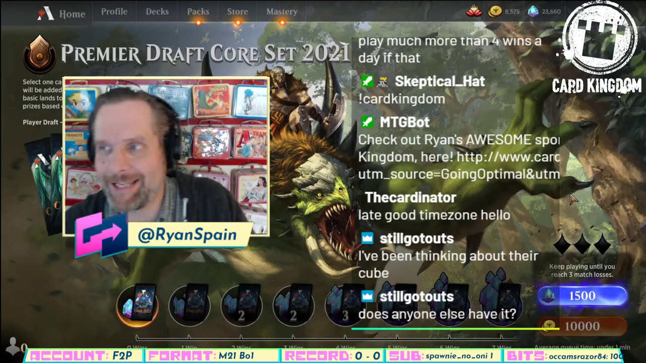 Core Set 2021 Draft - "Bronze Edge" (M21 Premier) - YouTube