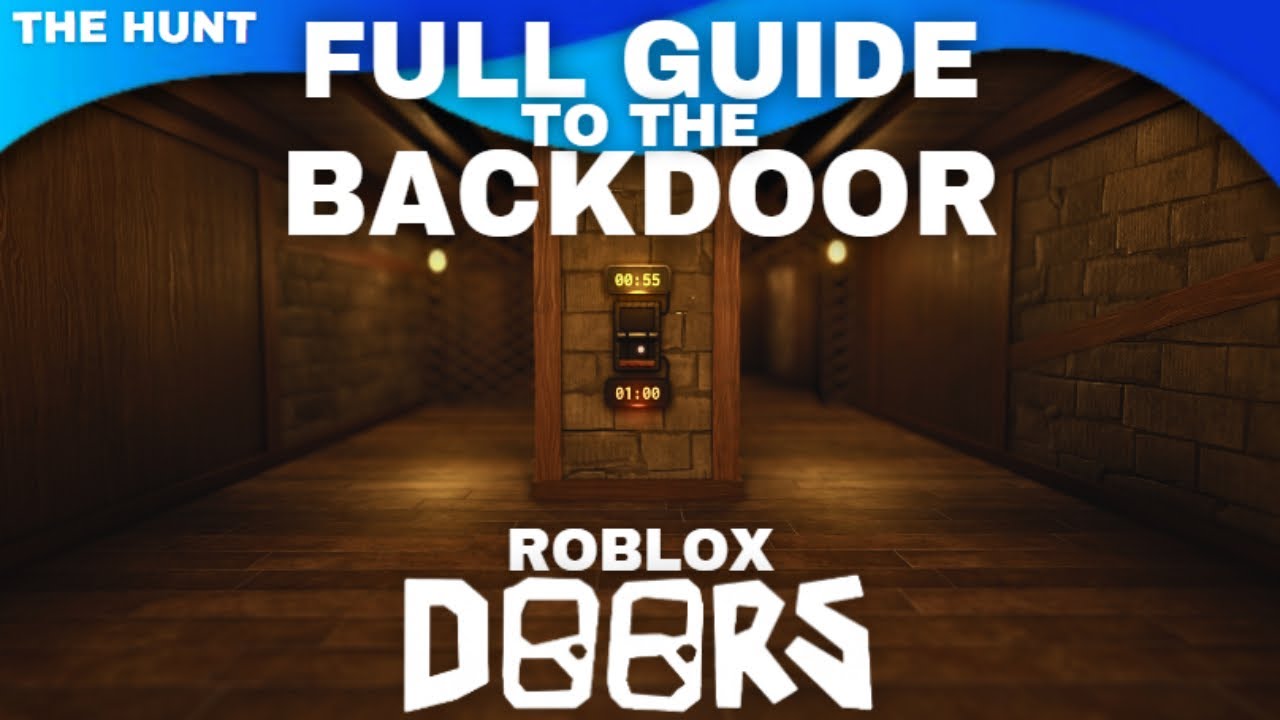Full Guide to the Backdoor in Roblox Doors! (The Hunt) - YouTube