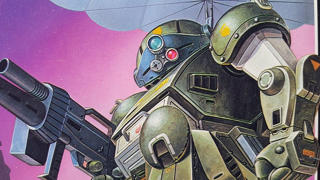 Scopedog 1/35 Parachutiste (Armored Trooper Votoms) - YouTube