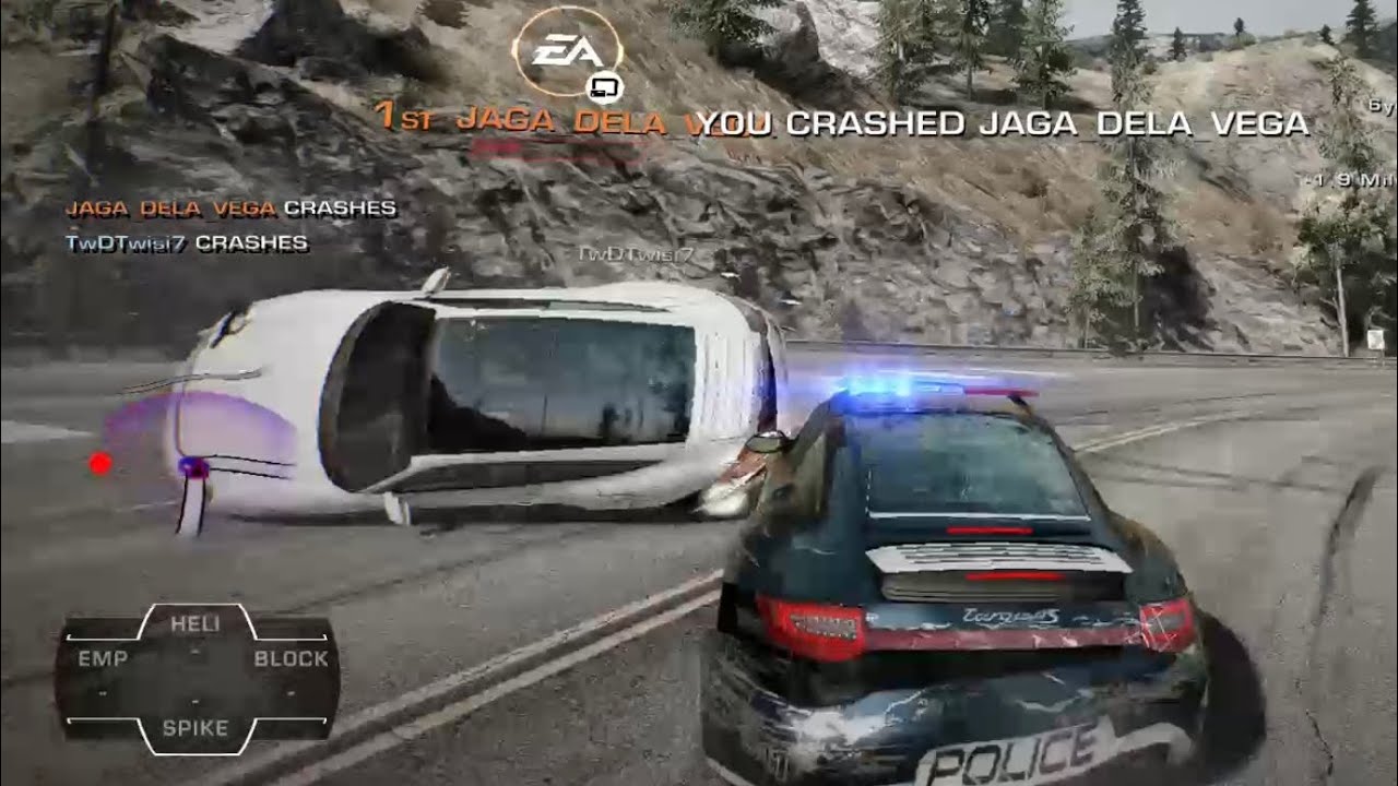 Racer CHASES a CRITICALLY DAMAGED Police Car, Instantly Regrets It ...