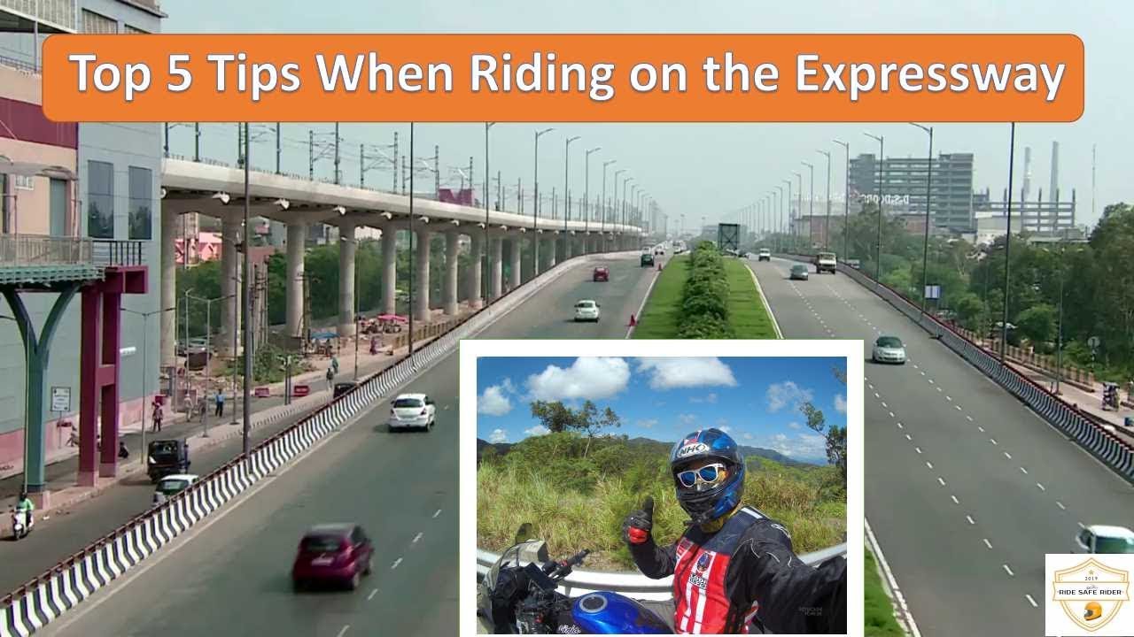 Top 5 Tips When Riding on the Expressway / Ride Safe Rider - YouTube