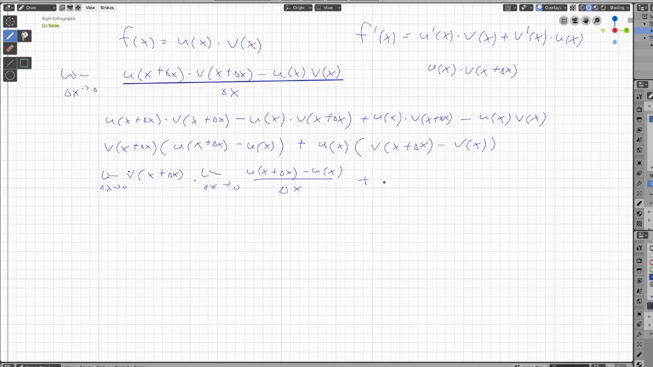 Bevis for produktregelen - YouTube