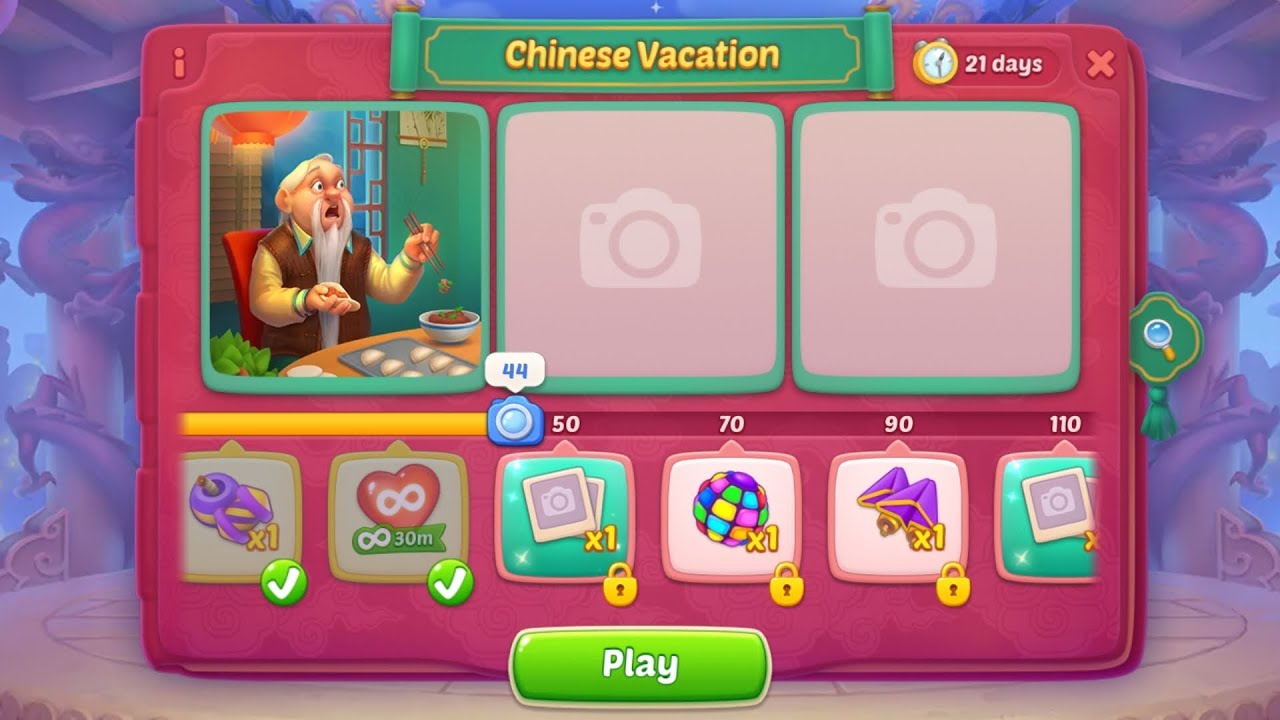 chinese vacation | homescape mini task - YouTube