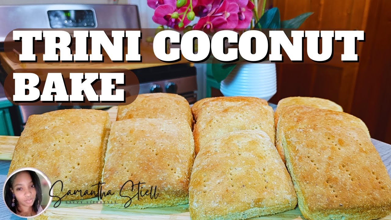 FRESH COCONUT BAKE at Home — Trini Classic Done Right! - YouTube