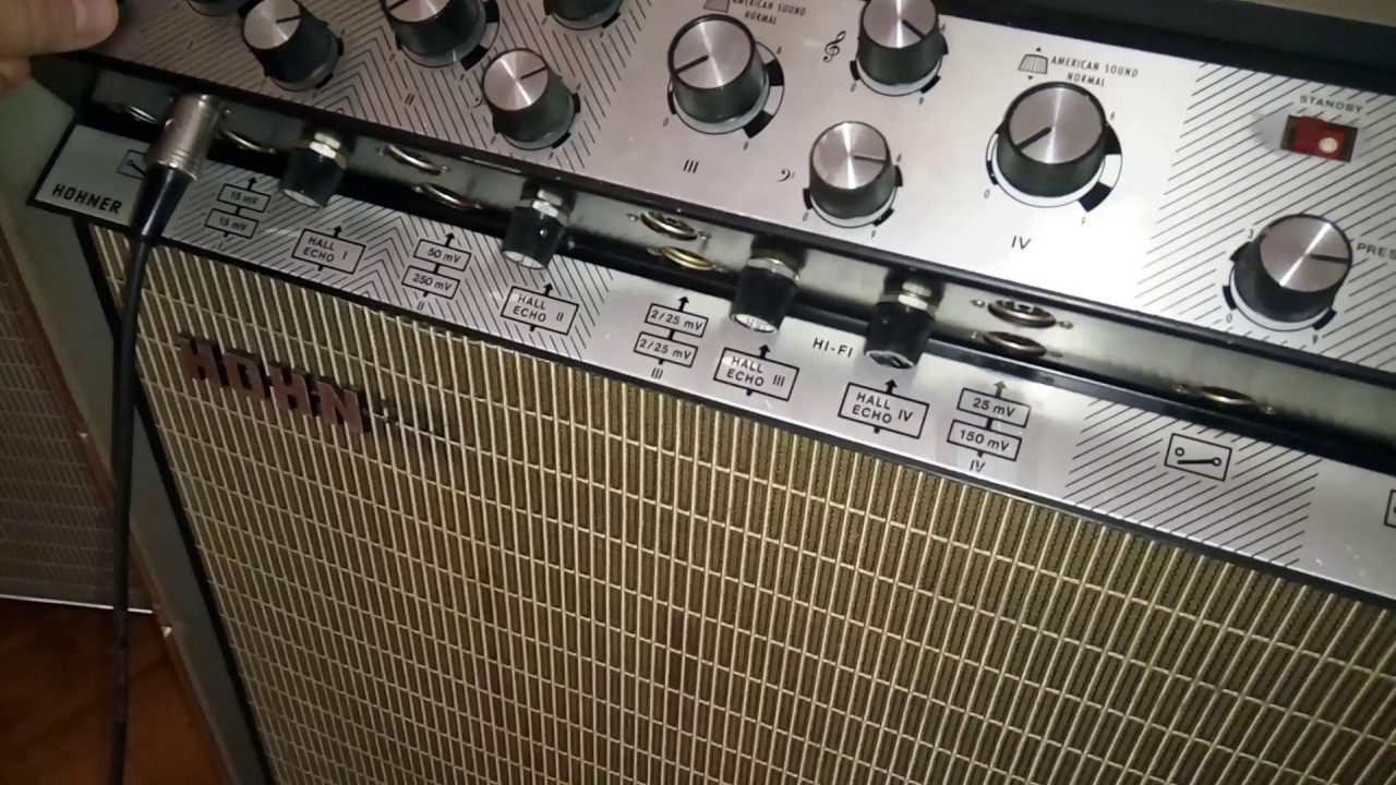 Hohner Orgaphon Super Reverb 61 (3) - YouTube