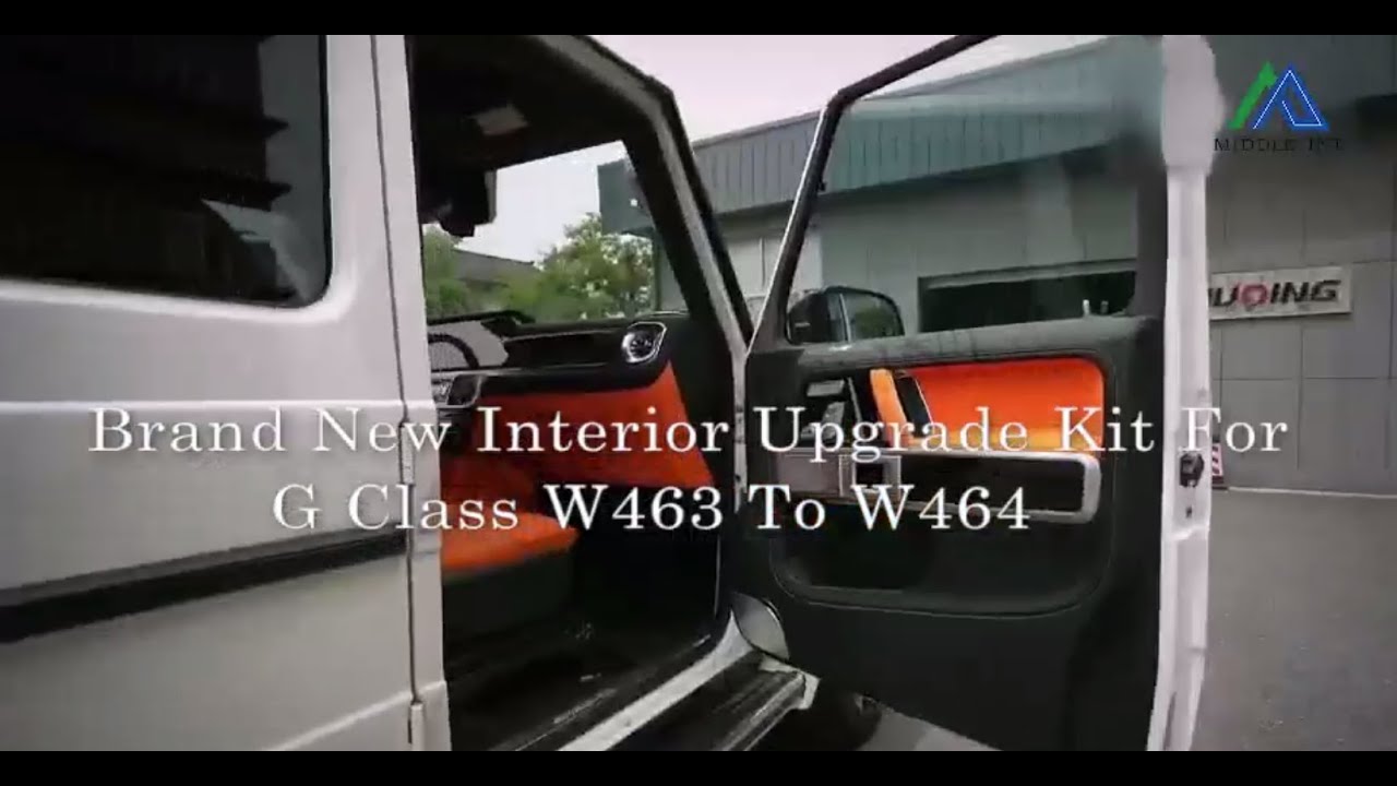 Elevate Your G-Class: W463 to W464 Interior Upgrade Kit! - YouTube