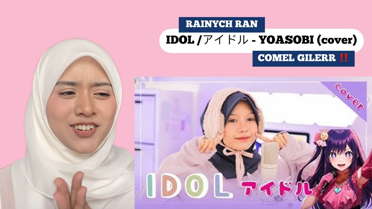 REACTION TO RAINYCH RAN | Idol / アイドル - YOASOBI (cover) - YouTube