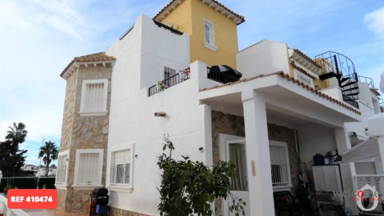 REF 410474 - FABULOUS END OF TERRACE TOWNHOUSE IN MONTEMAR, ALGORFA ...