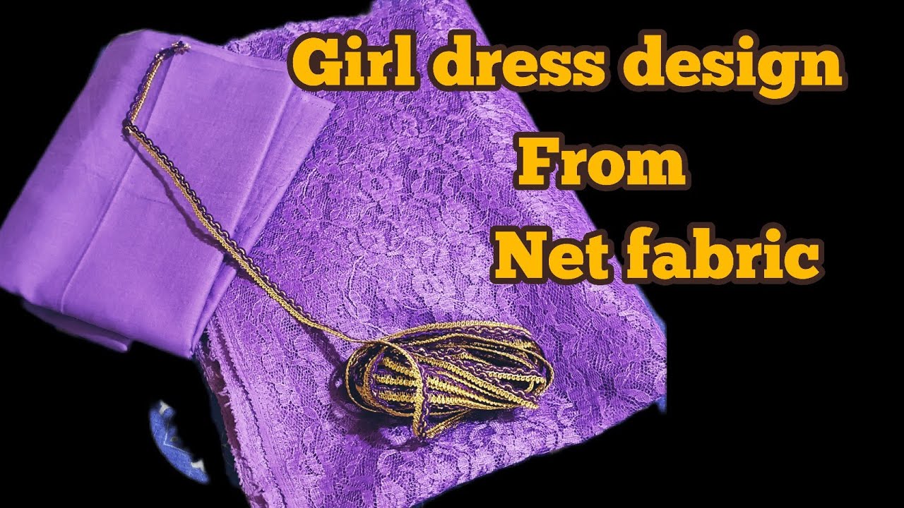 Net ke fabric ki dress design stitching pattern girls frock design ...