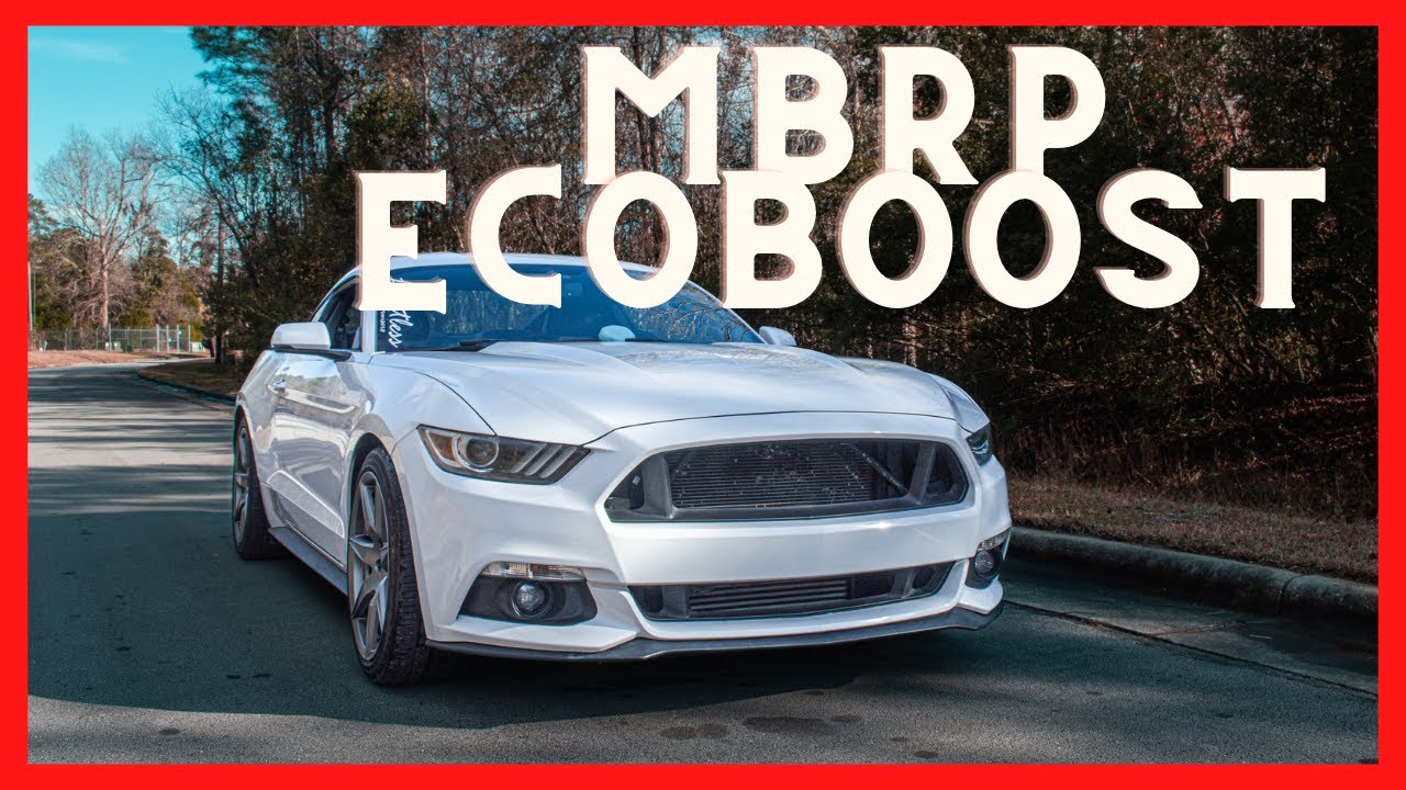 Mustang Ecoboost MBRP Race Catback: POV - YouTube