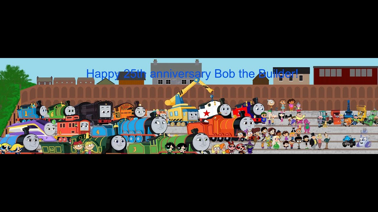 The Engines & Their Special Pals wishing Bob the Builder & His Machines ...