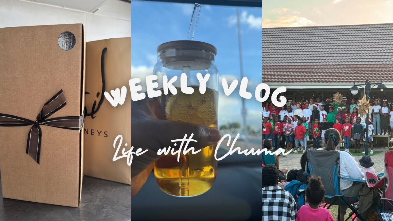 Weekly Vlog|Christmas Carol Picnic|Gifts and more|SA YouTuber - YouTube