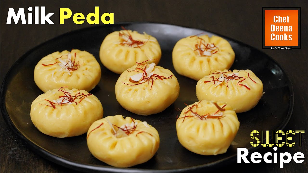 Milk Peda Recipe | How to Make Milk Peda | Diwali Sweet | CDC | Chef ...
