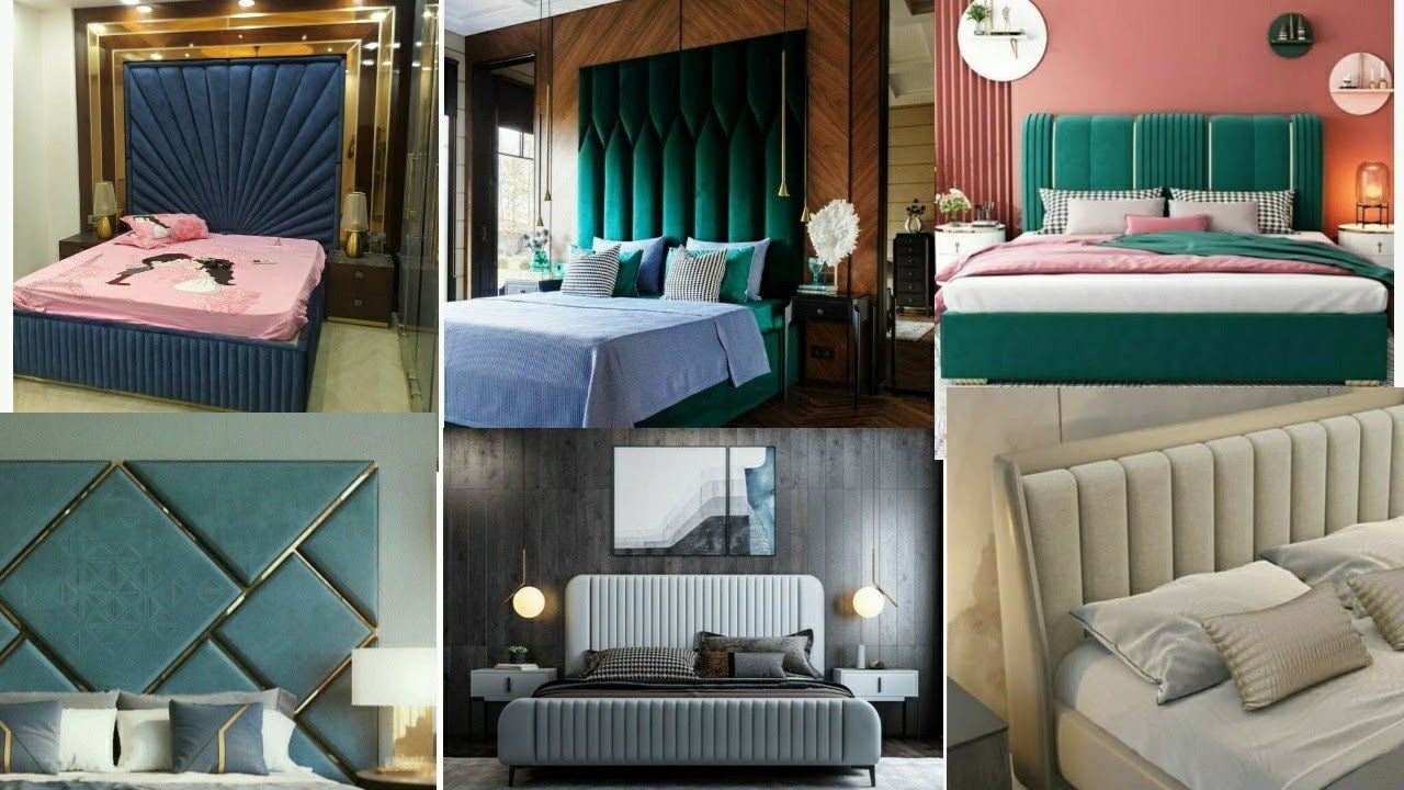 Top 15+ bed design with cousin back|| Modernes Bettdesign #bed - YouTube