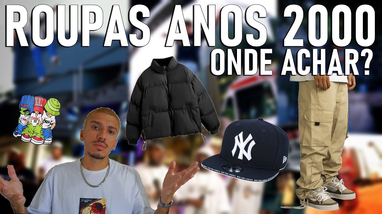 Onde achar ROUPAS ANOS 2000? - YouTube