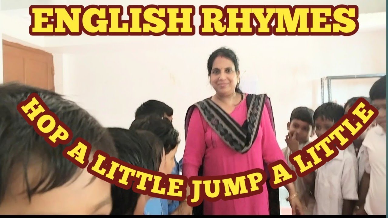 hop a little jump a little #rhymes #english rhymes #school #co ...