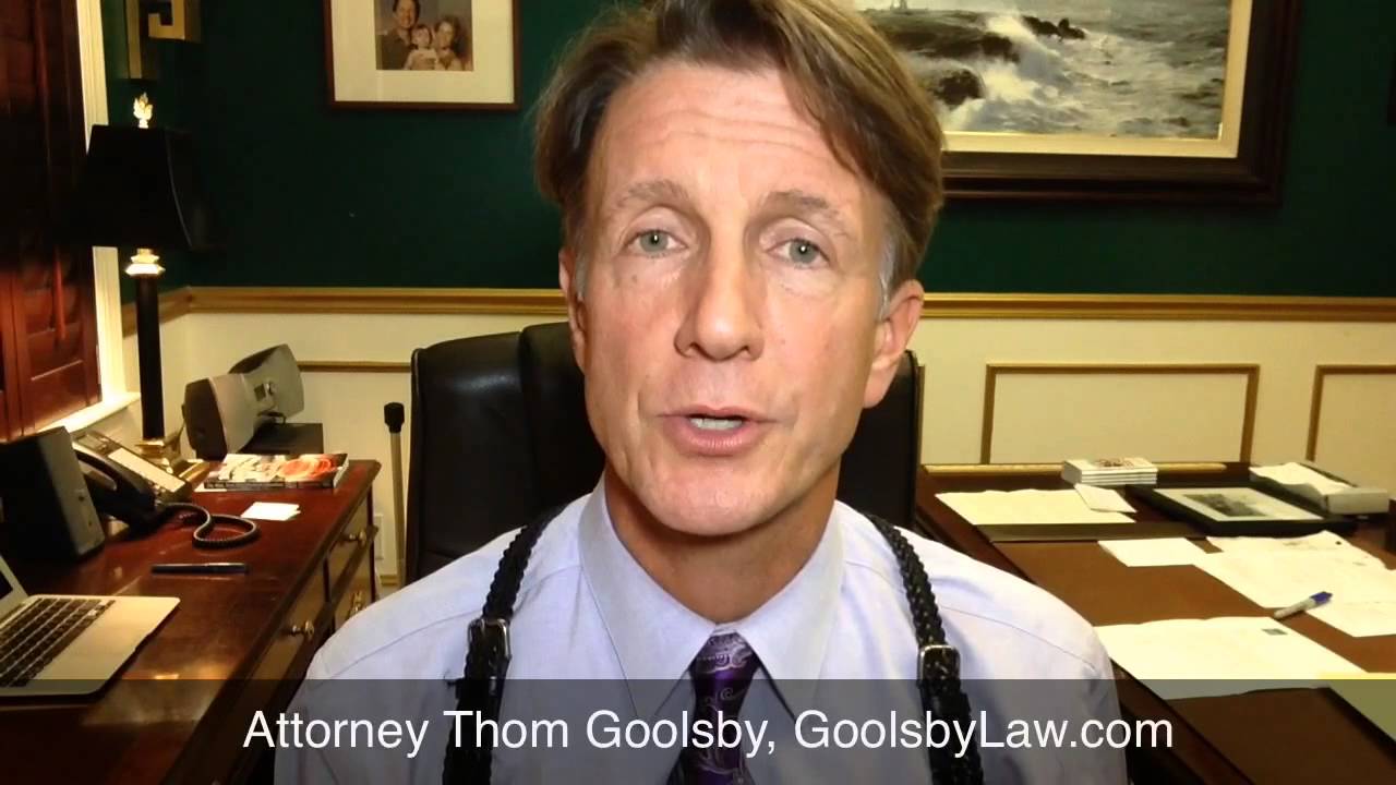Who is Attorney Thom Goolsby? - YouTube