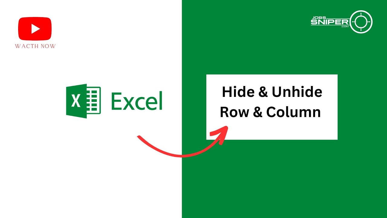 Hide Unhide Row Column In Excel By Tapesh Kushmi YouTube Hide Unhide Row Column In Excel By Tapesh Kushmi YouTube