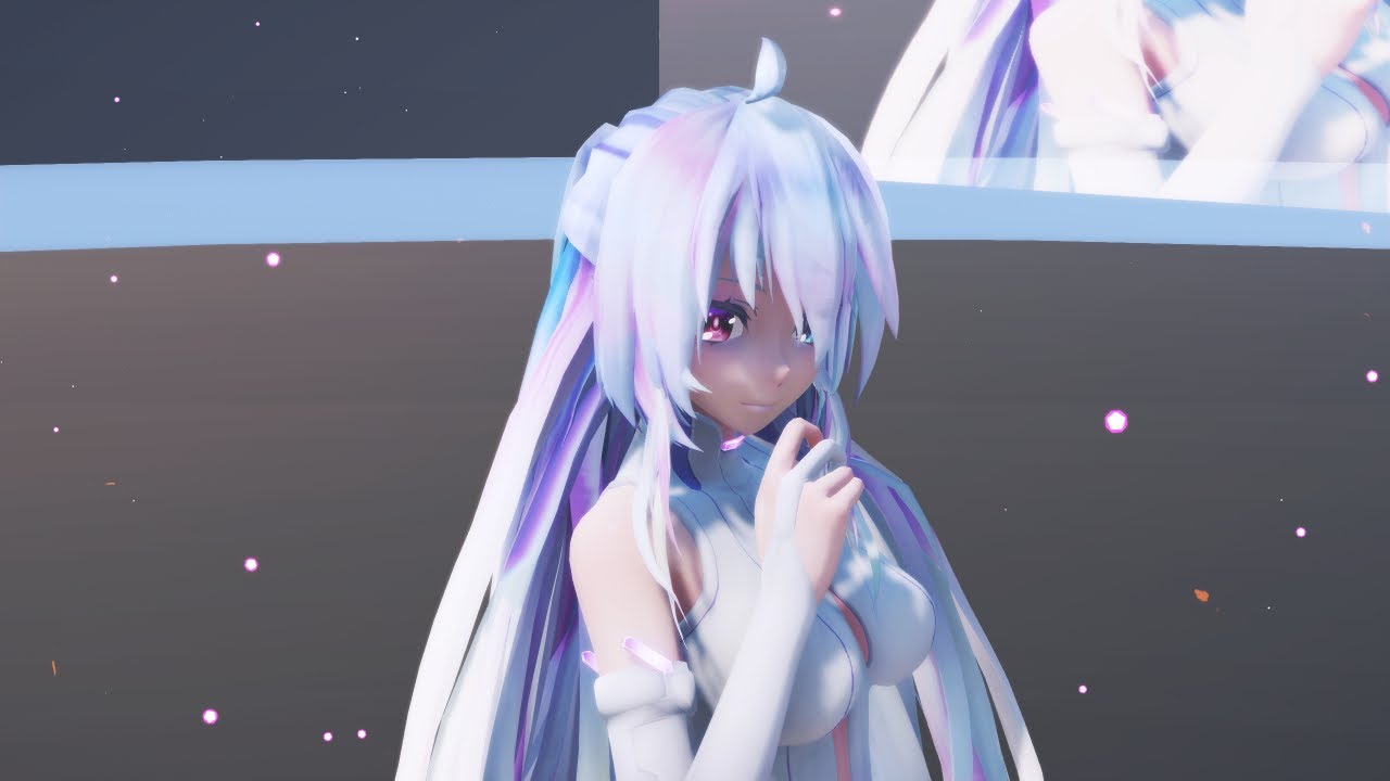 【MMD／TDA】 「Hi fi Raver」リメイク Haku - YouTube