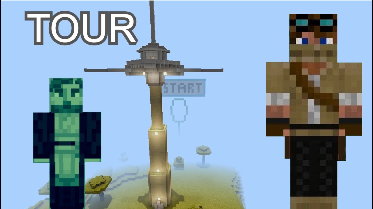 Ezra's Tower And Elytra Course - YouTube