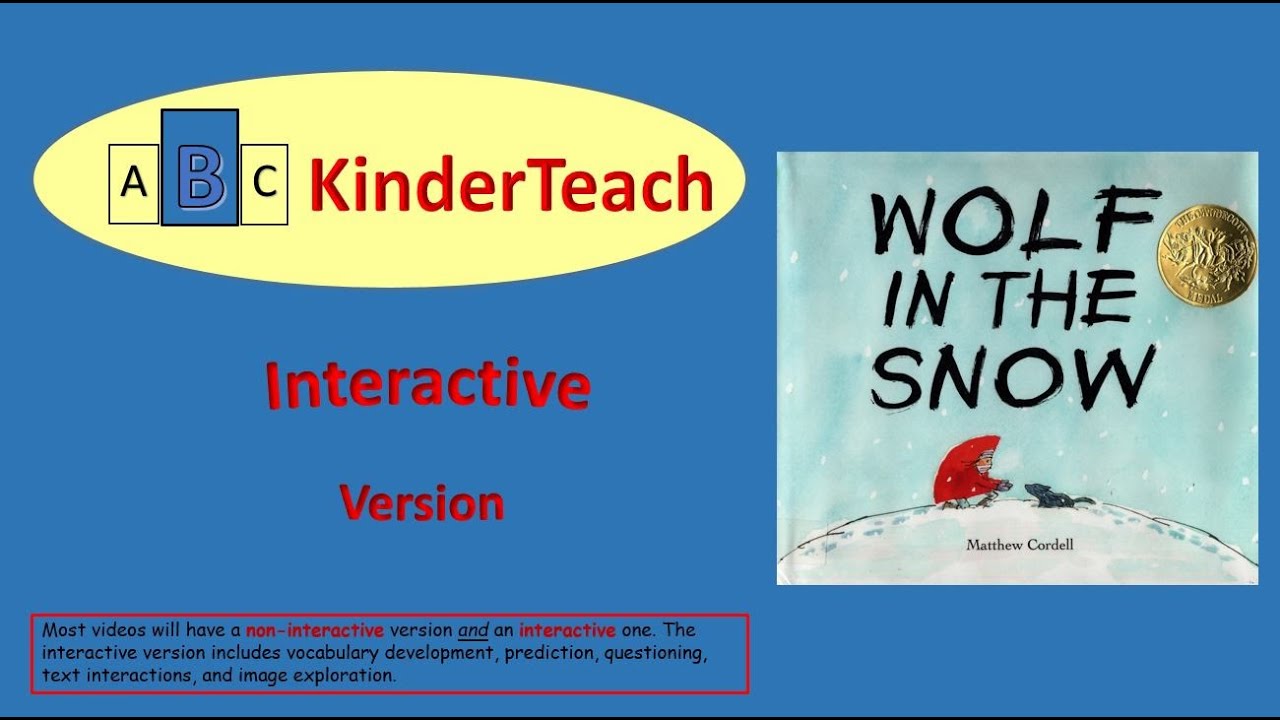 Wolf in the Snow - Interactive Read Aloud - YouTube